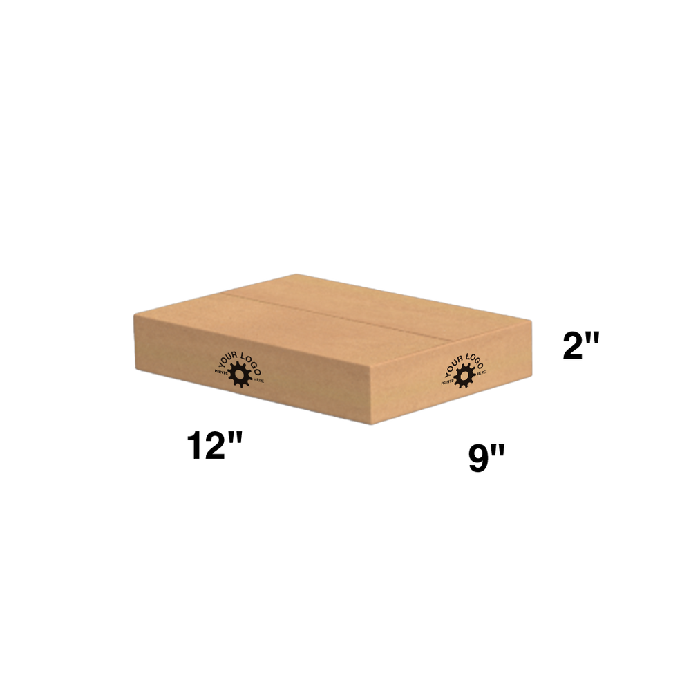Custom Shipping Mailer Box 12x9x2 (100 Pack) - Special Order Size – customboxes.io