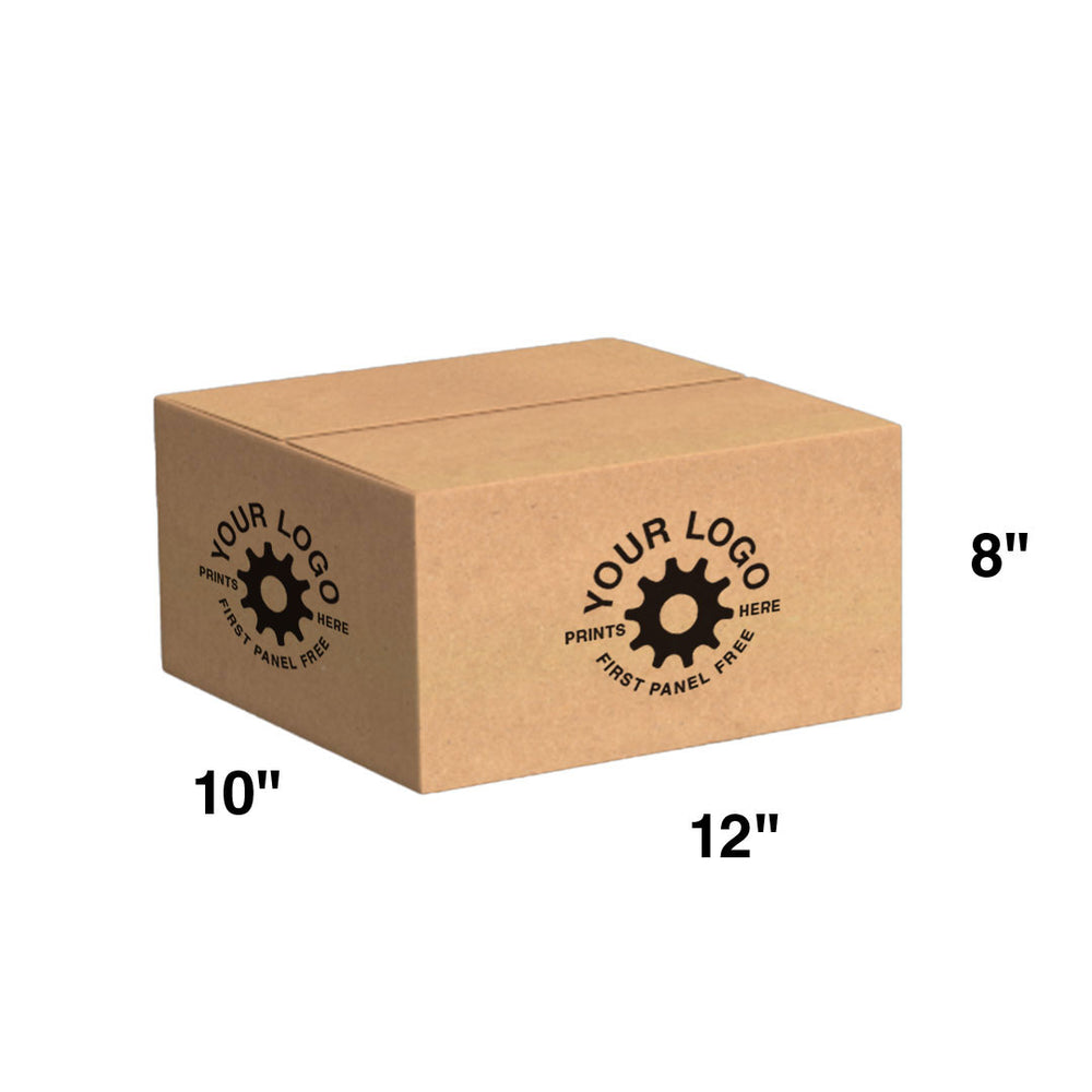 Custom Shipping Box 12x10x8 (100 Pack) - Special Order Size ...